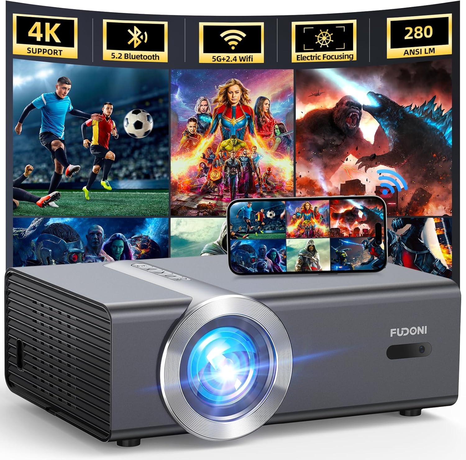 FUDONI Projector | 888